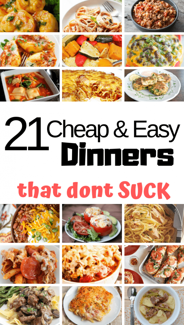 The Cheapest Meal Ideas 🤑- Easy Cheap Dinner Ideas | High Five Dad